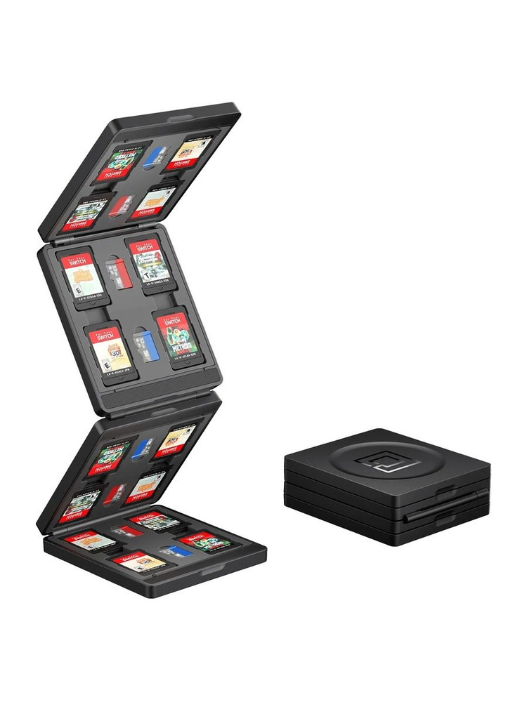 Кейс JSAUX BG0125 Game Card Case для Nintendo Switch 2 (на 24 картриджа ...