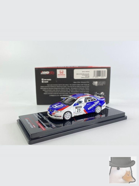 Машинка INNO 1/64 HONDA ACCORD Euro-R (CL7) #25 Die-cast Alloy Car ...