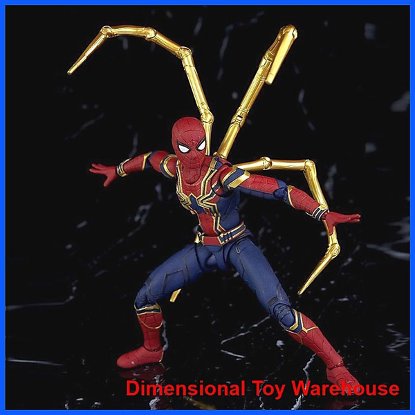 Фигурка Железный Человек-паук Iron Spider-man (аксессуары, 15 см ...