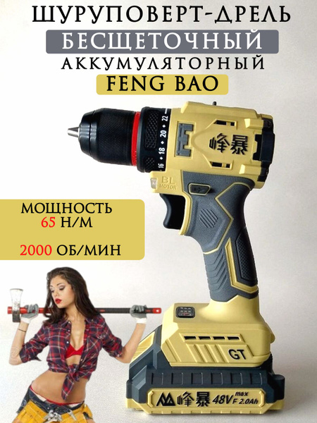 Шуруповерт, 21 В, 50 Нм, 2 АКБ купить на OZON по низкой цене (1622384122)