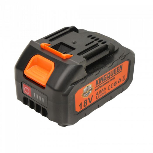 Аккумулятор с индикатором заряда KINGQUEEN KQ-BA400 (20В, 4ач, Li-ion ...