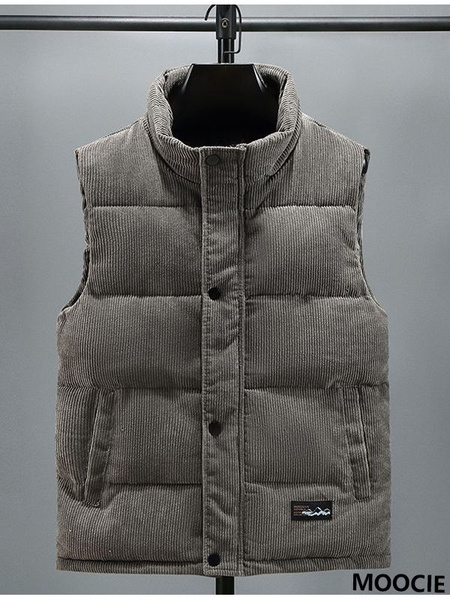 Жилет Мужской MOOCIE серый, размер 56 Без рукавов Повседневный купить c доставкой на OZON по ...