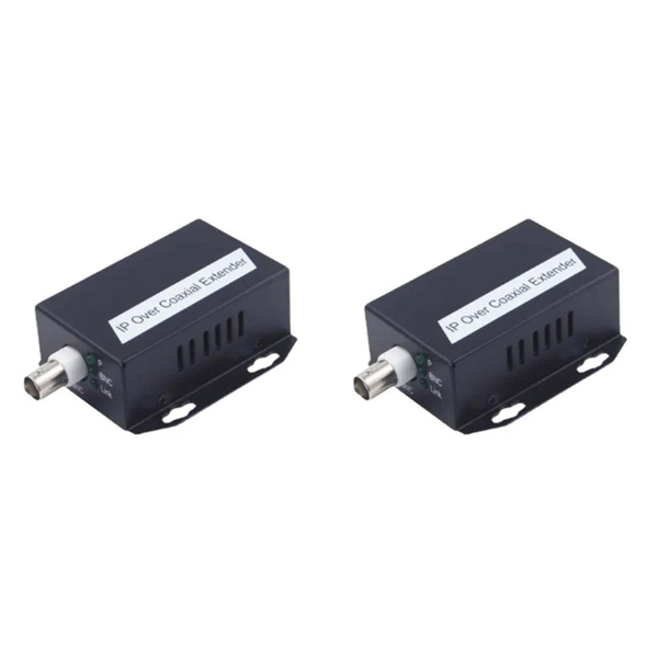 2шт Ethernet IP Extender over Coax HD Network Kit Передача по ...