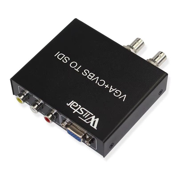 Конвертер VGA в SDI VGA CVBS AV-вход, двойной выход SDI, адаптер ...