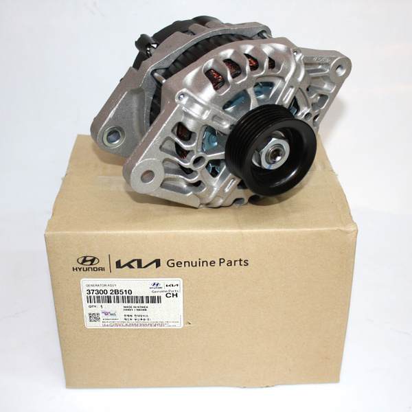 Генератор 373002B510 для Hyundai Solaris, Kia Rio / Хендай Солярис, Киа ...