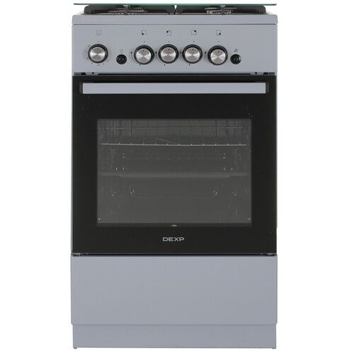Газовая плита DEXP G25-1G серый купить c доставкой на OZON по низкой цене (2307799636)