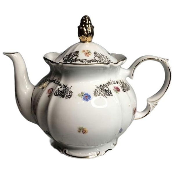 Чайник антикварный Altenburg Saxony Reichenbach, 1925г, "КОРОЛЕВСКИЙ ...
