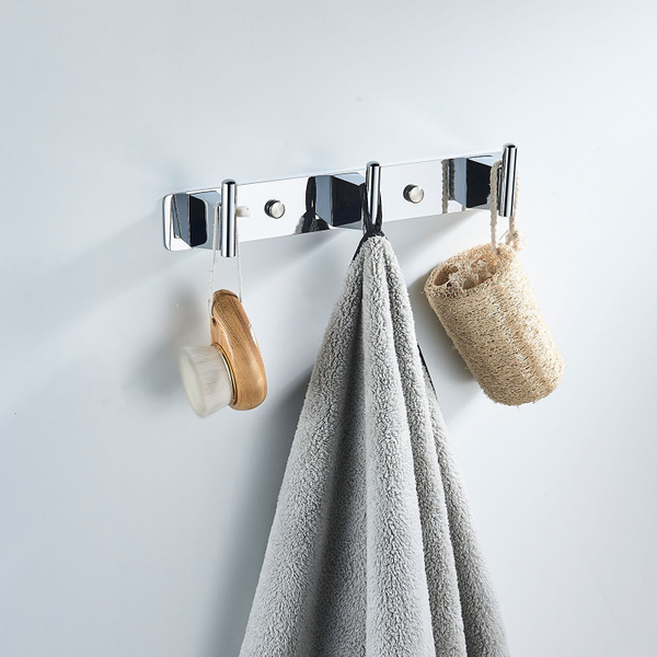 Крючок для ванной SHEVANIK, 1 шт, Металл, Пластик купить c доставкой на OZON по низкой цене ...