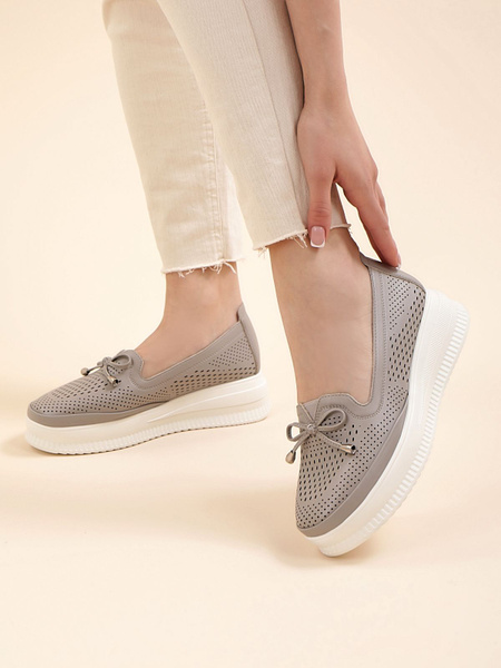 Слипоны Женский Covani Натуральная кожа Танцы, Бег, размер 40 7 Лето Без застёжки Россия ...