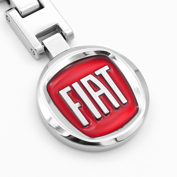 Автомобильный брелок с двусторонним логотипом автомобиля из металла для ...