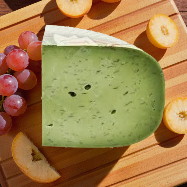 Сыр коровий Ландана зеленое песто, 250 гр, (Landana Grunes Pesto ...