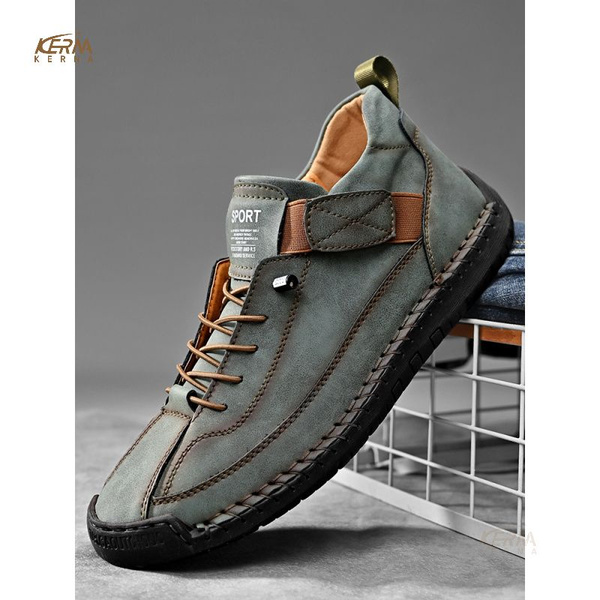 Лоферы Мужской KERNA темно-зеленый, размер 41 Без каблука На любой сезон Шнурки Россия купить c ...