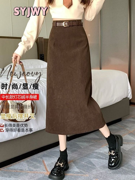 Юбка Женский SYJWY кофе Полиэфирное волокно, размер 48 Мини На любой сезон купить c доставкой на ...