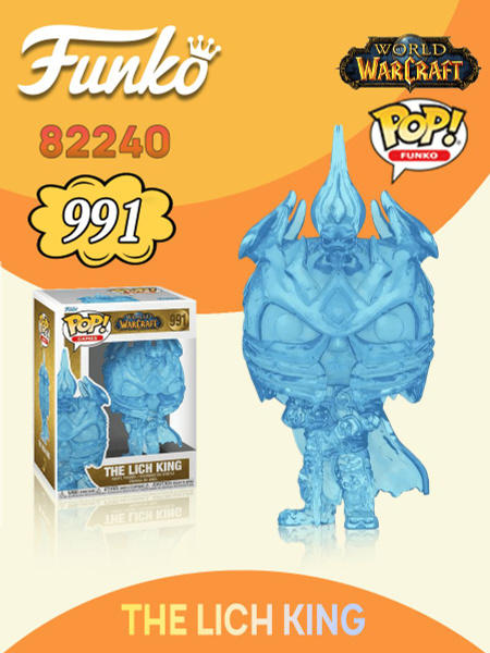 Фигурка Funko POP! Games WOW Lich King (991) 82240 купить на OZON по ...