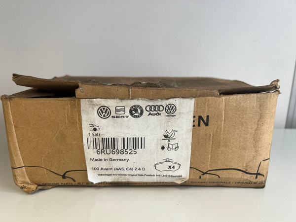 Колодки тормозные VAG 6RU698525 купить на OZON по низкой цене (2732555881)