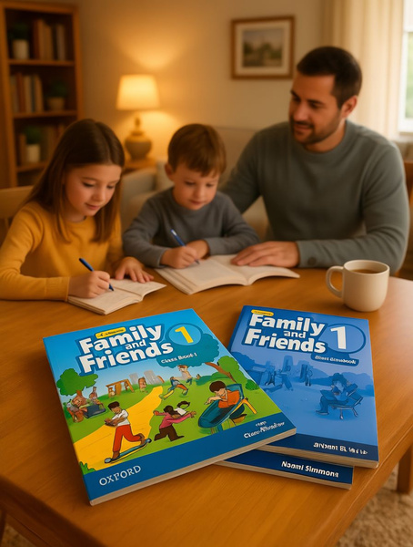 Family and Friends 1 (Oxford) Student s Book + Workbook с QR-кодом ...