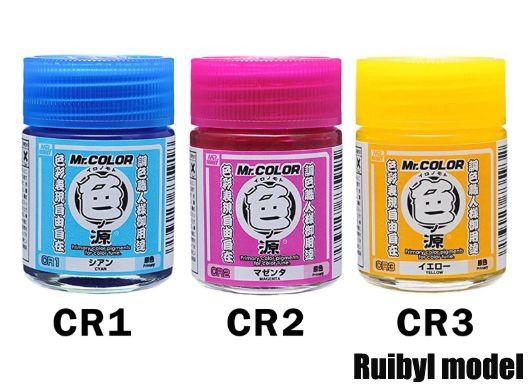 Mr.hobby Модельный инструмент CR1/CR2/CR3 Color Source серия CR Primary ...