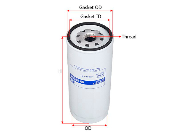 Фильтр масляный SURE FILTER SFO9214 IVECO, KHD купить на OZON по низкой ...