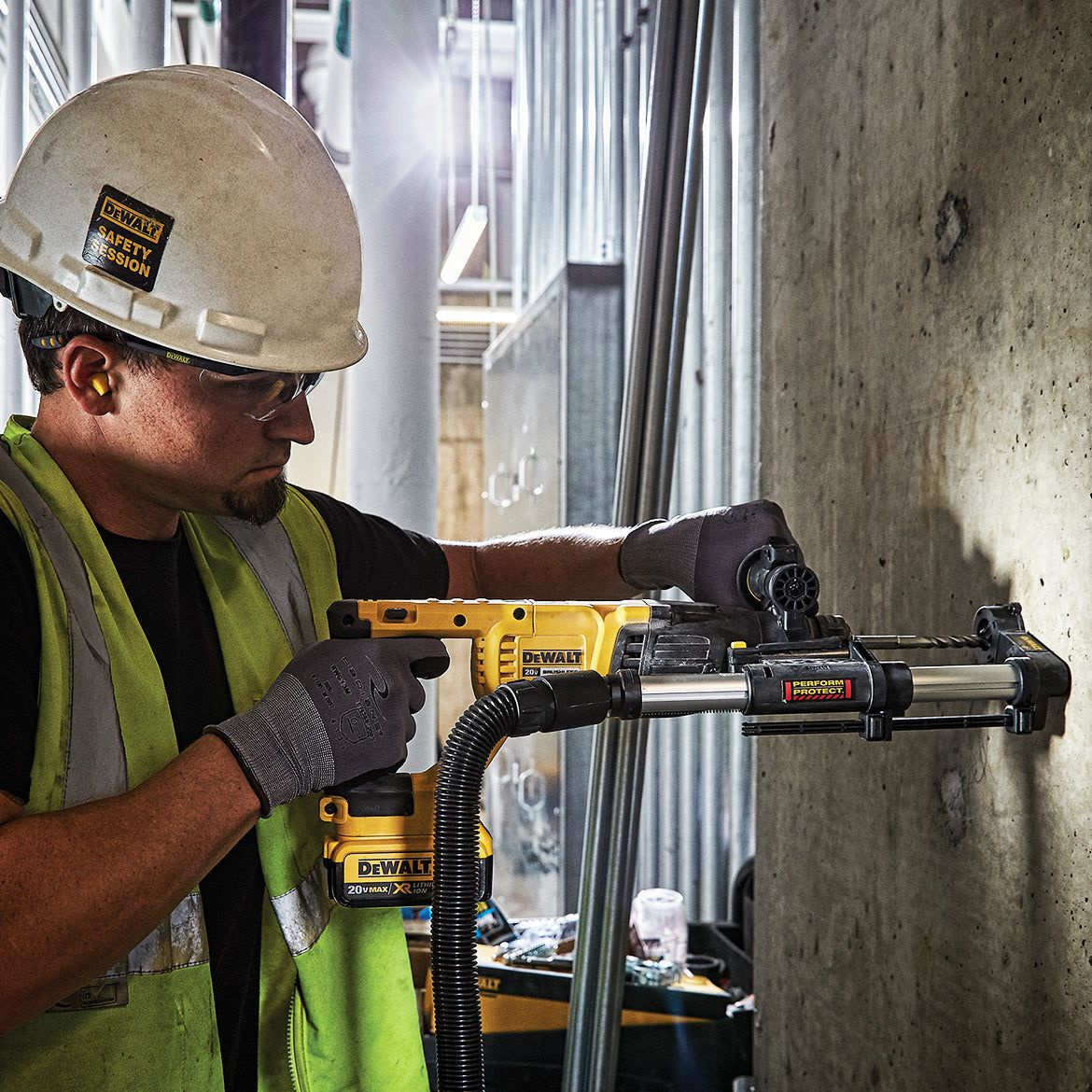 DEWALT DCH133 Бесщеточная дрель Naked 20V MAX Многофункциональный ...