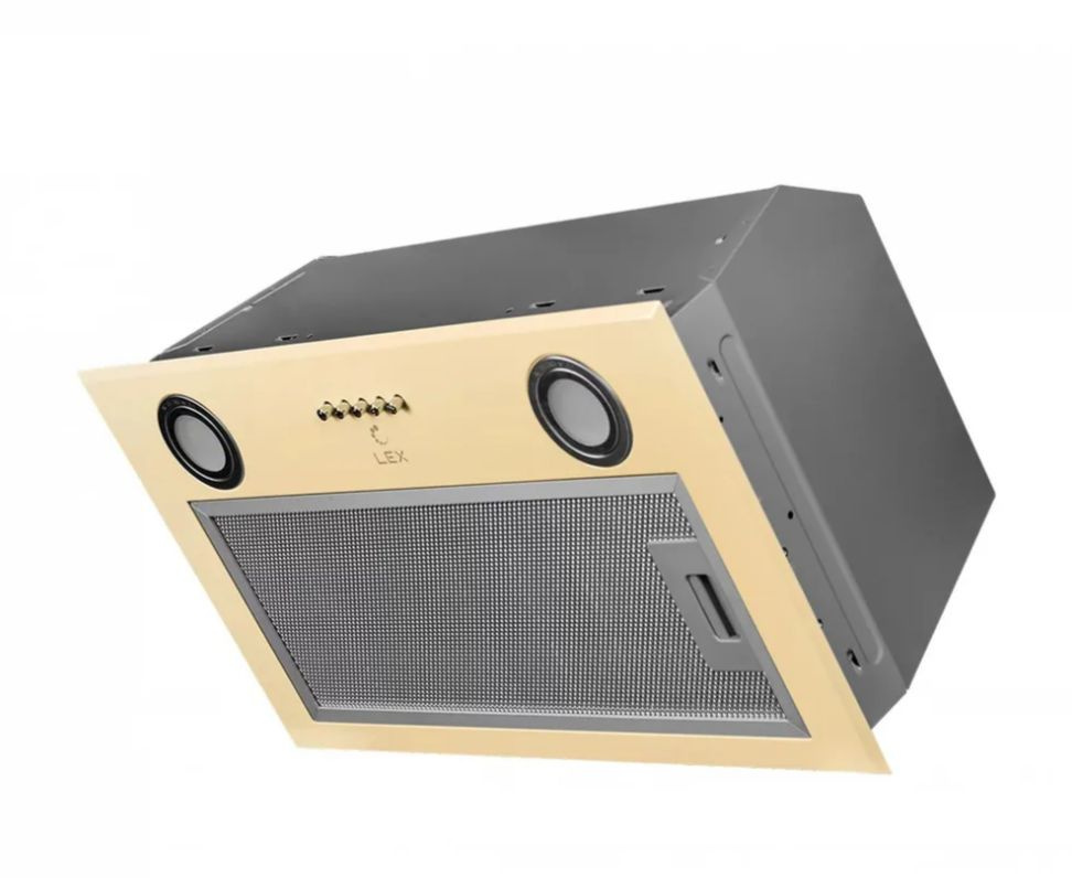 Встраиваемая вытяжка для кухни LEX GS BLOC P 600 IVORY, 60 см, до 1050 ...