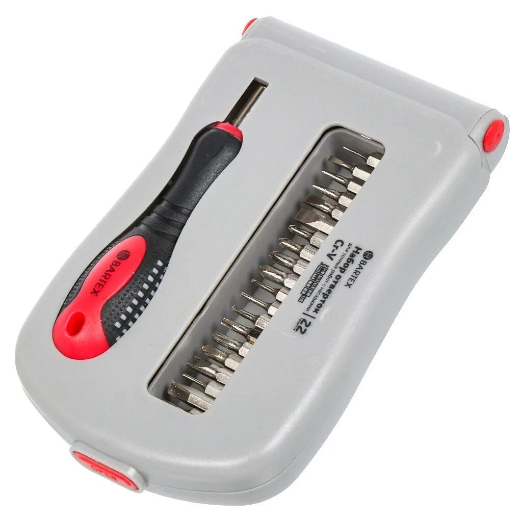 Набор отверток магнитных 22 предмета в кейсе, для точных работ, Bartex купить на OZON по низкой ...