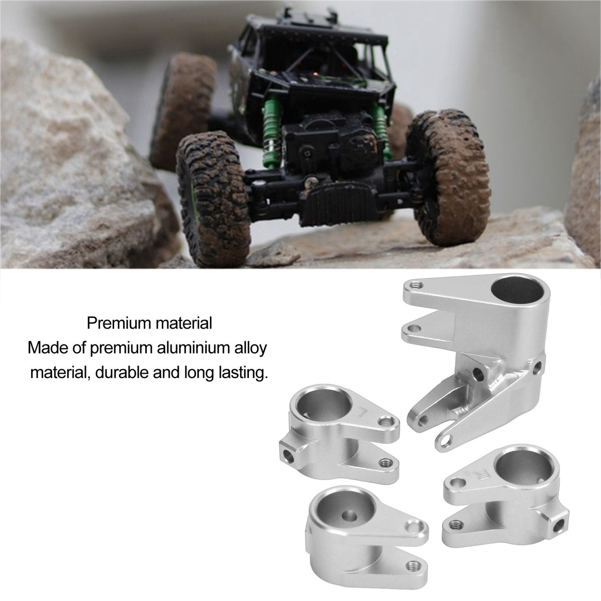 Aluminum Axle Tube Link Mount, Увеличивает вес, прочный и стильный, для ...