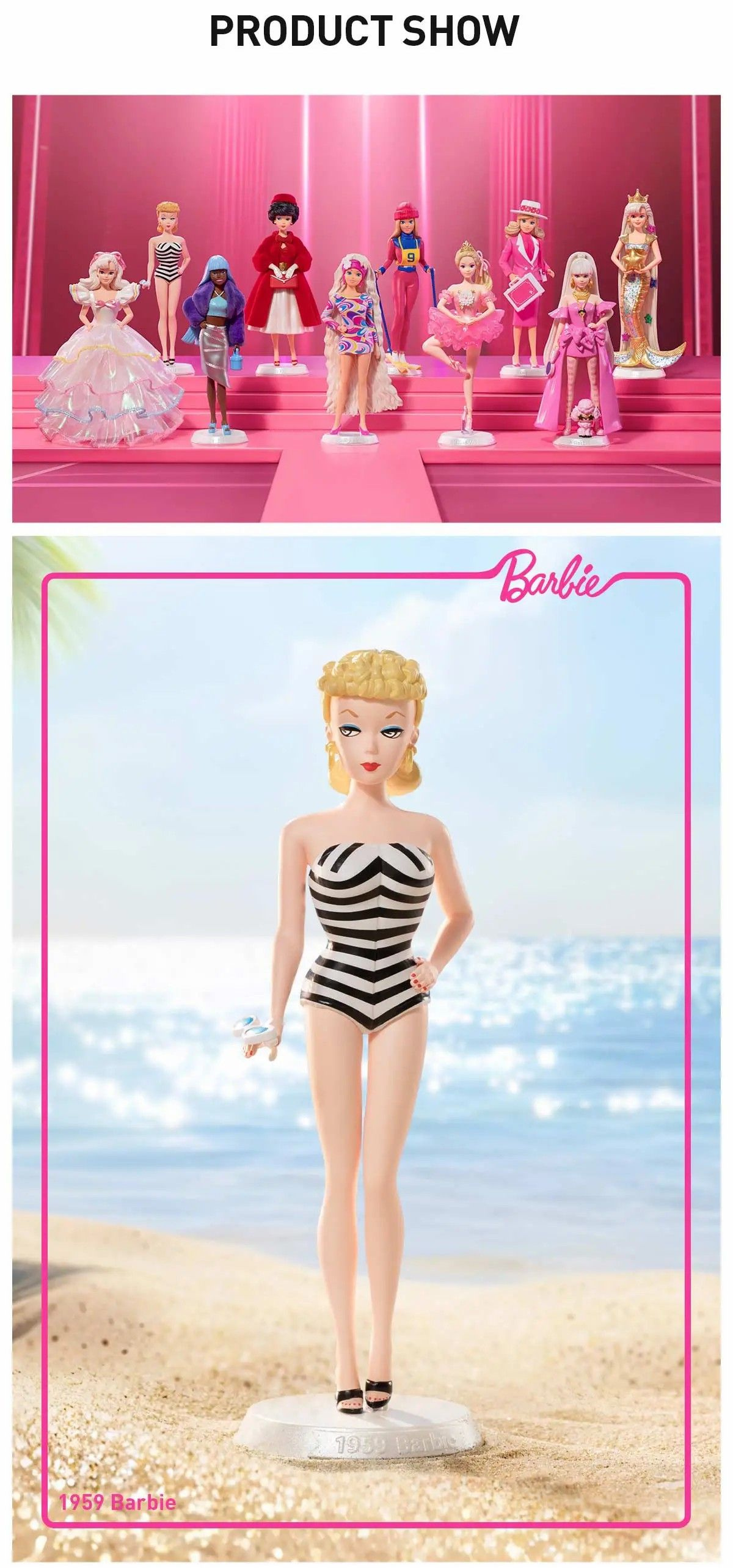 Коллекционная фигурка Слепая коробка POP MART Barbie Style Icon Series ...