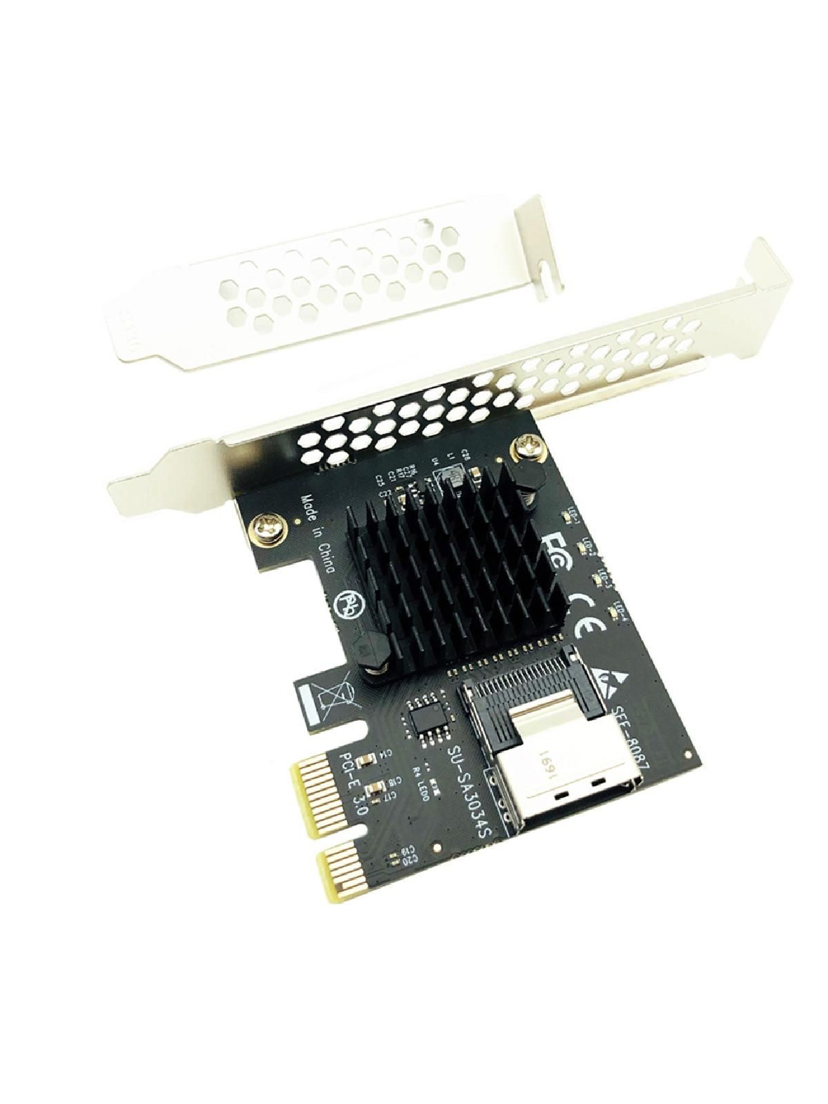 Адаптер PCIE на Mini SAS купить на OZON по низкой цене (3186960024)