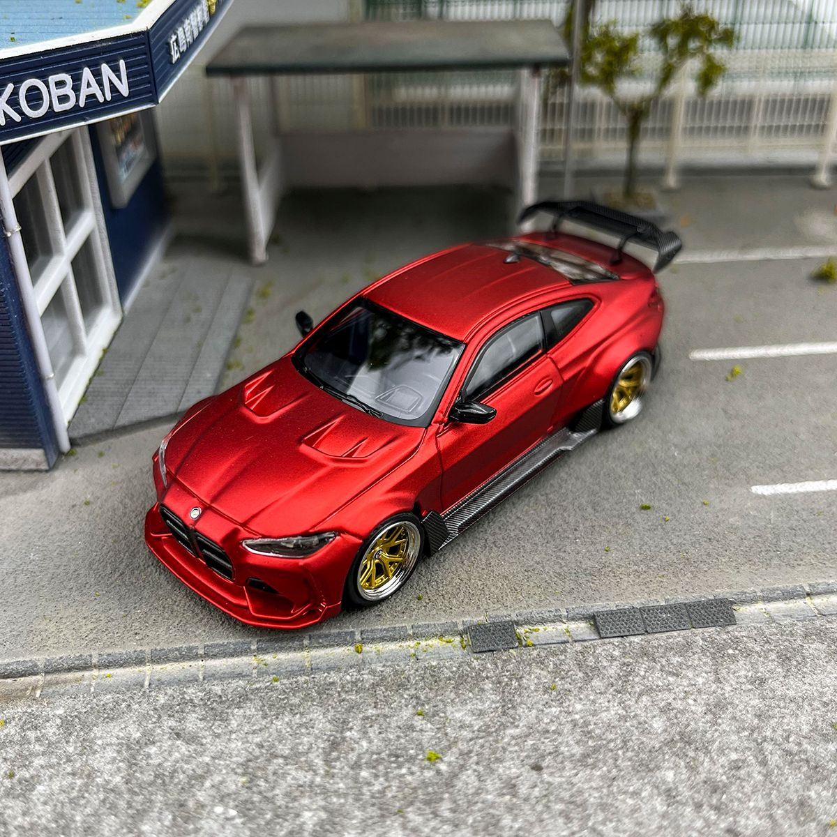 SW 1:64 BMW M4 G82 ADRO BODY KIT Легковая модель автомобиля купить на ...