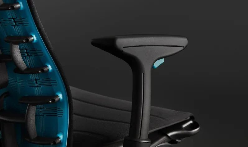 Кресло Herman Miller X Logitech Embody Gaming Cyan купить на OZON по ...