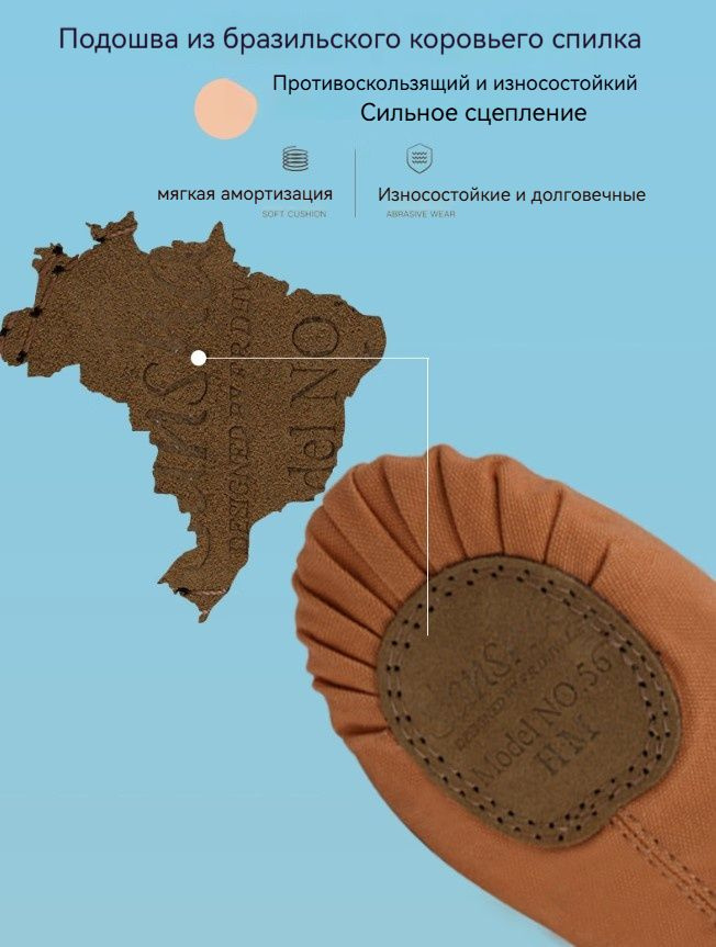 Балетки для танцев Sansha Sansha купить на OZON по низкой цене (3285450616)