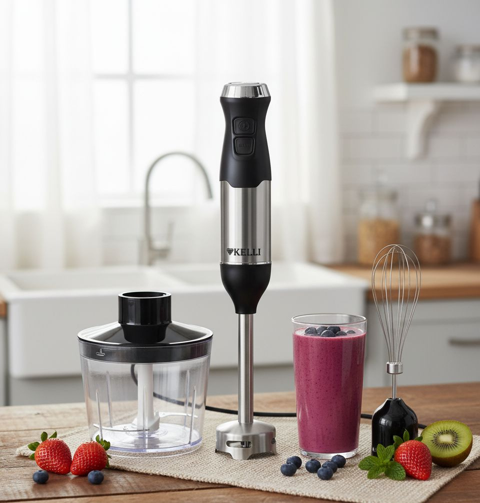 Блендер KELLI KL-5151, 2 скорости, 1500 Вт купить на OZON по низкой ...
