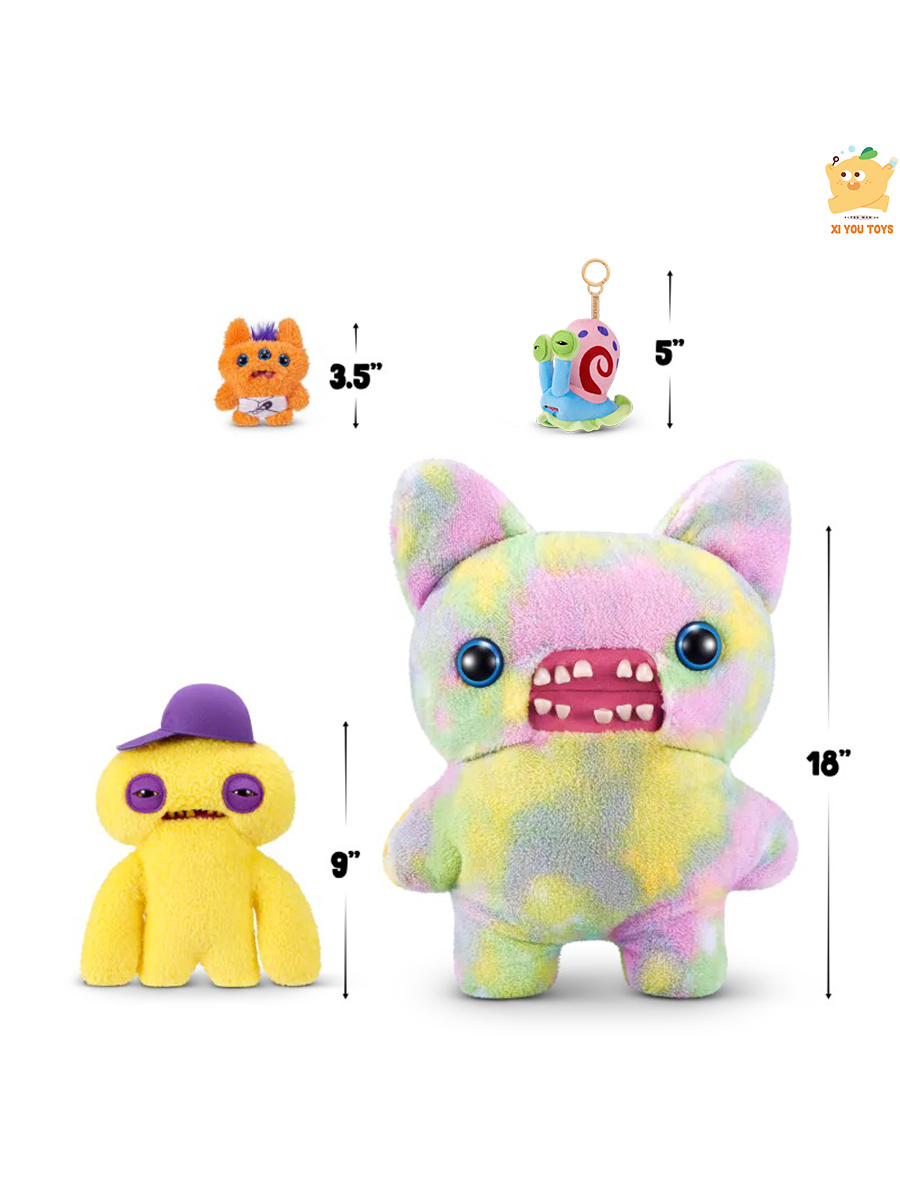 Губка Боб Spin Master Fuggler SpongeBob Keychain Gary Die Schnecke ...