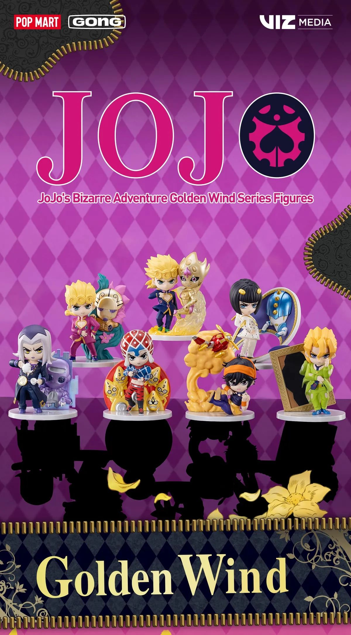 Коллекционная POP MART JoJo's Bizarre Adventure Golden Wind Series ...