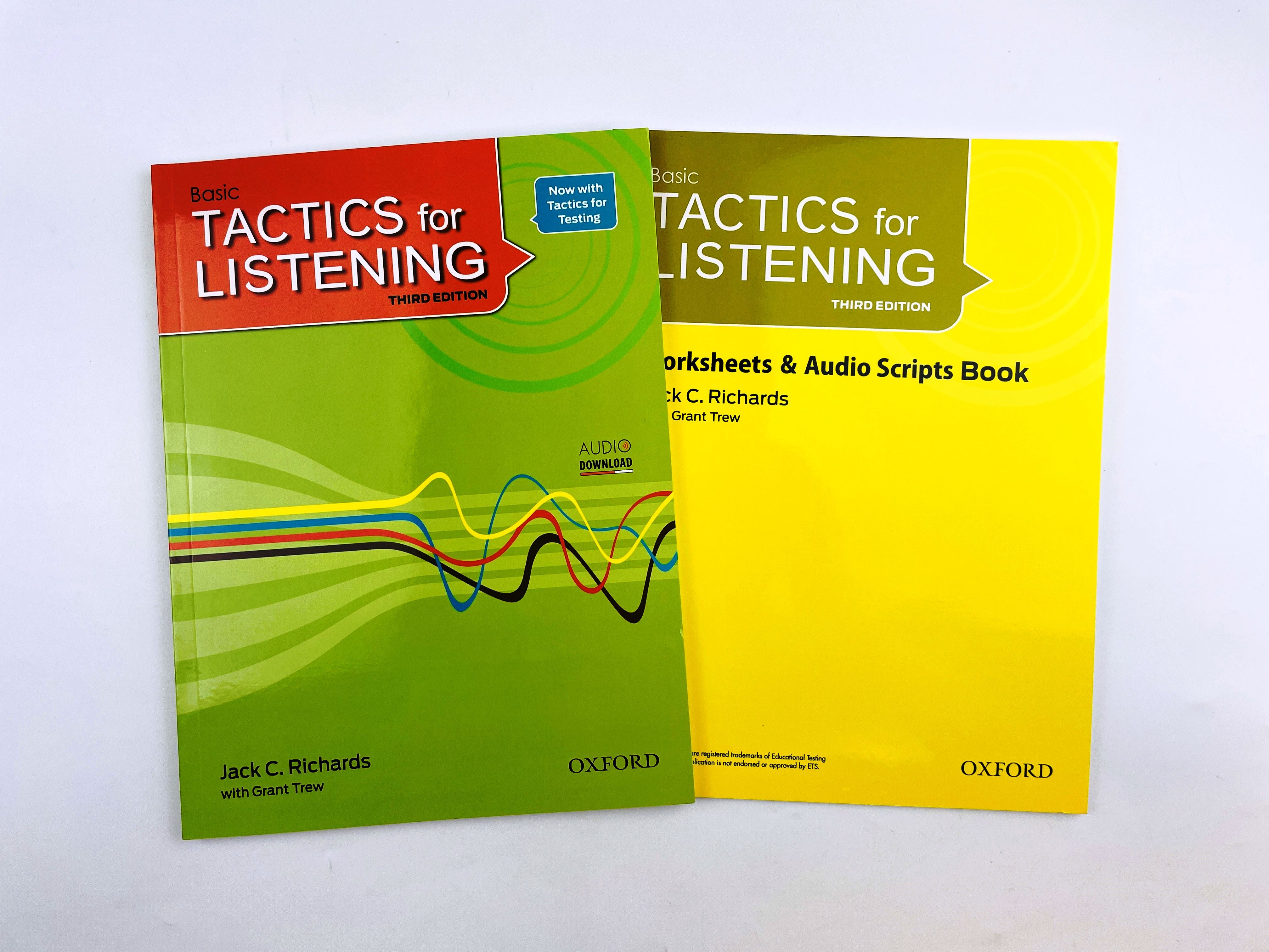 Tactics for Listening Basic , Комплект Student's Book + WorkBook 3rd ...