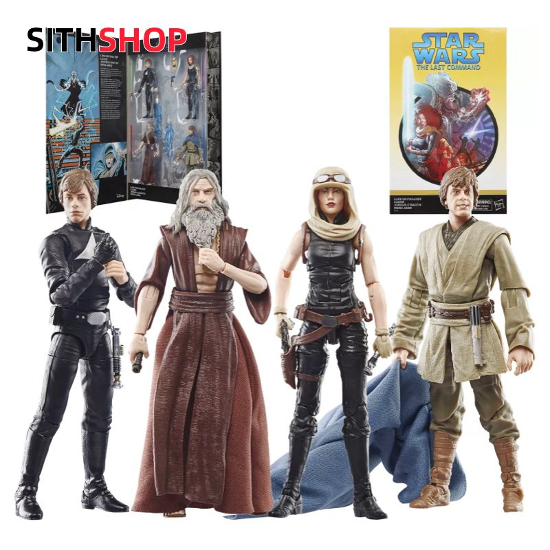 Фигурка Hasbro Star Wars The Black Series Comic The Last Command Luke ...