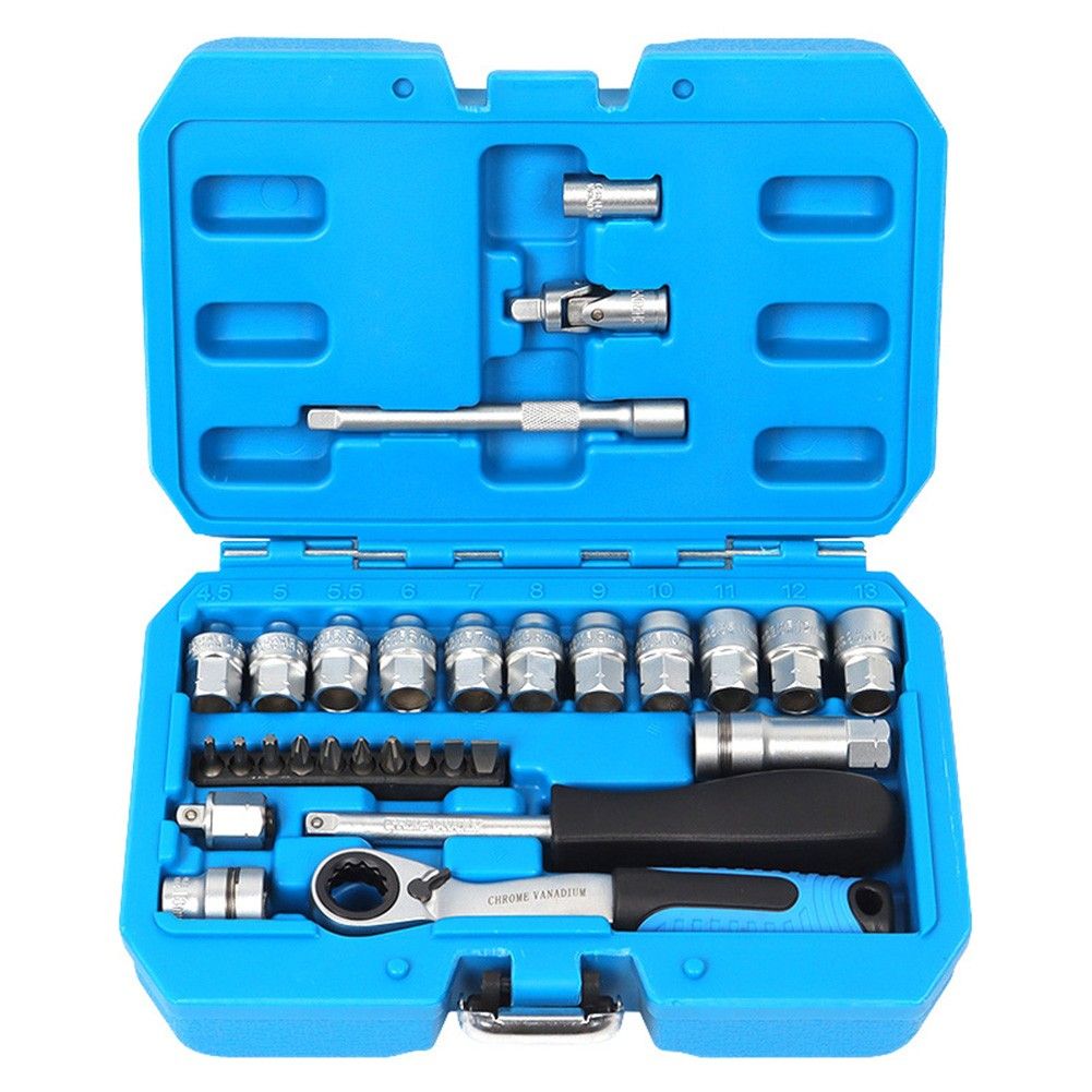 OZ-LNDS 29PCS Core Ratchet Header Torque Wrench Kit Car Auto Repair ...