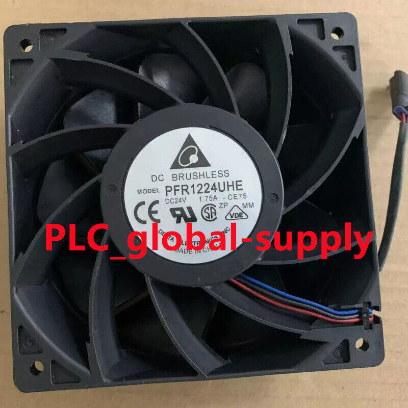PFR1224UHE-CE75 1PC NEW Delta Высокообъемный вентилятор охлаждения 24V ...