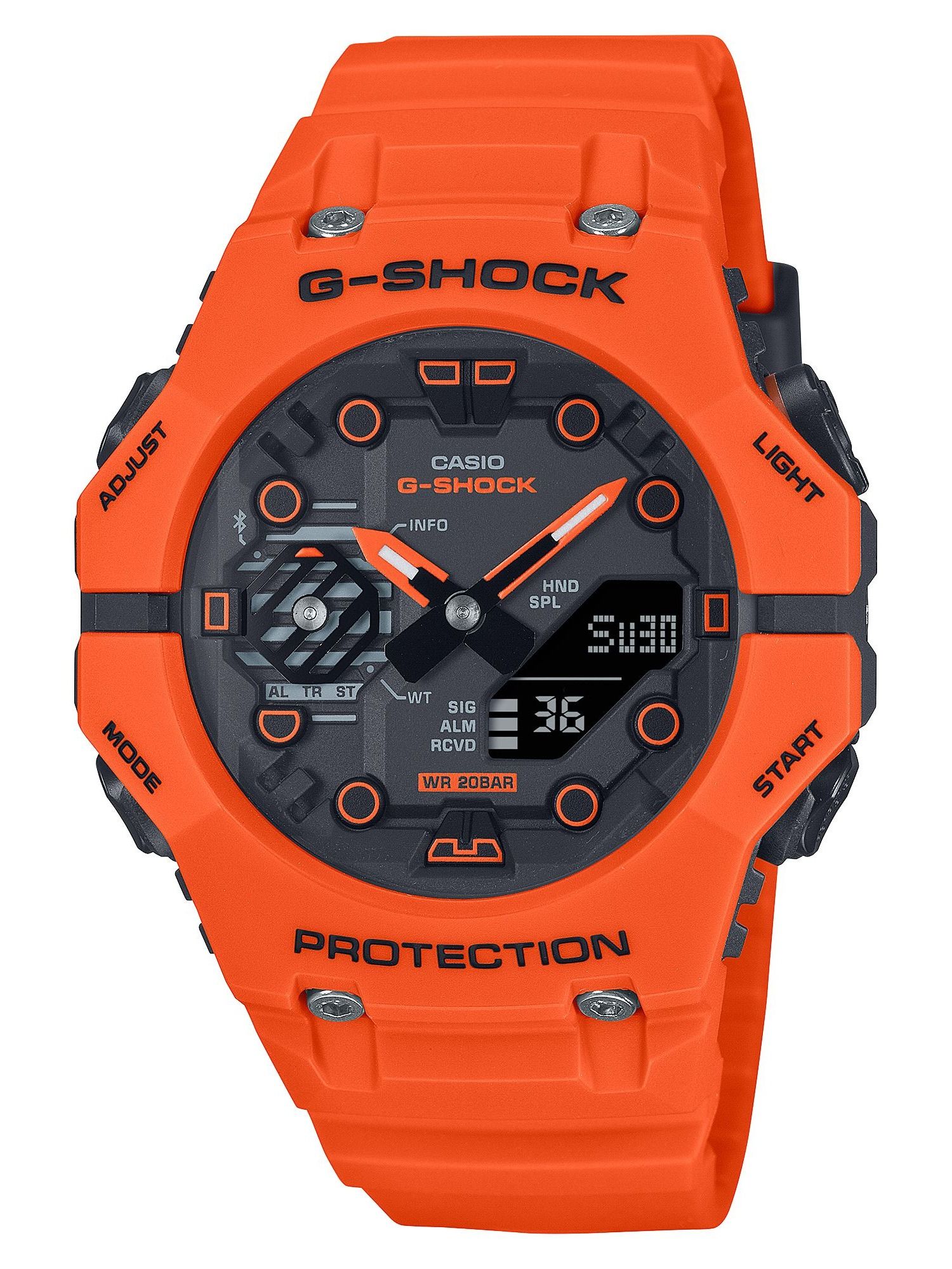 CASIO G-SHOCK GA-B001FL-4A часы наручные мужские с синхронизацией и ...