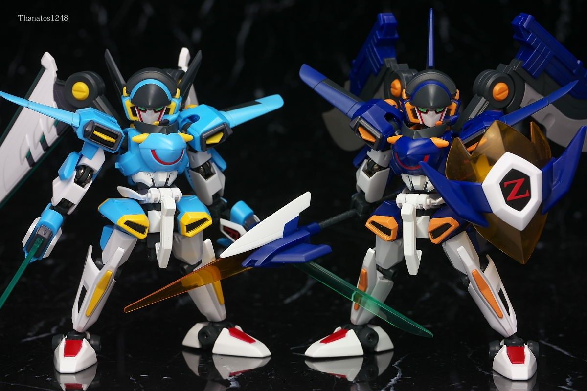 Bandai LBX IKAROS ZERO+IKAROS FORCE Combination Set - 2 Boxes of Brand ...