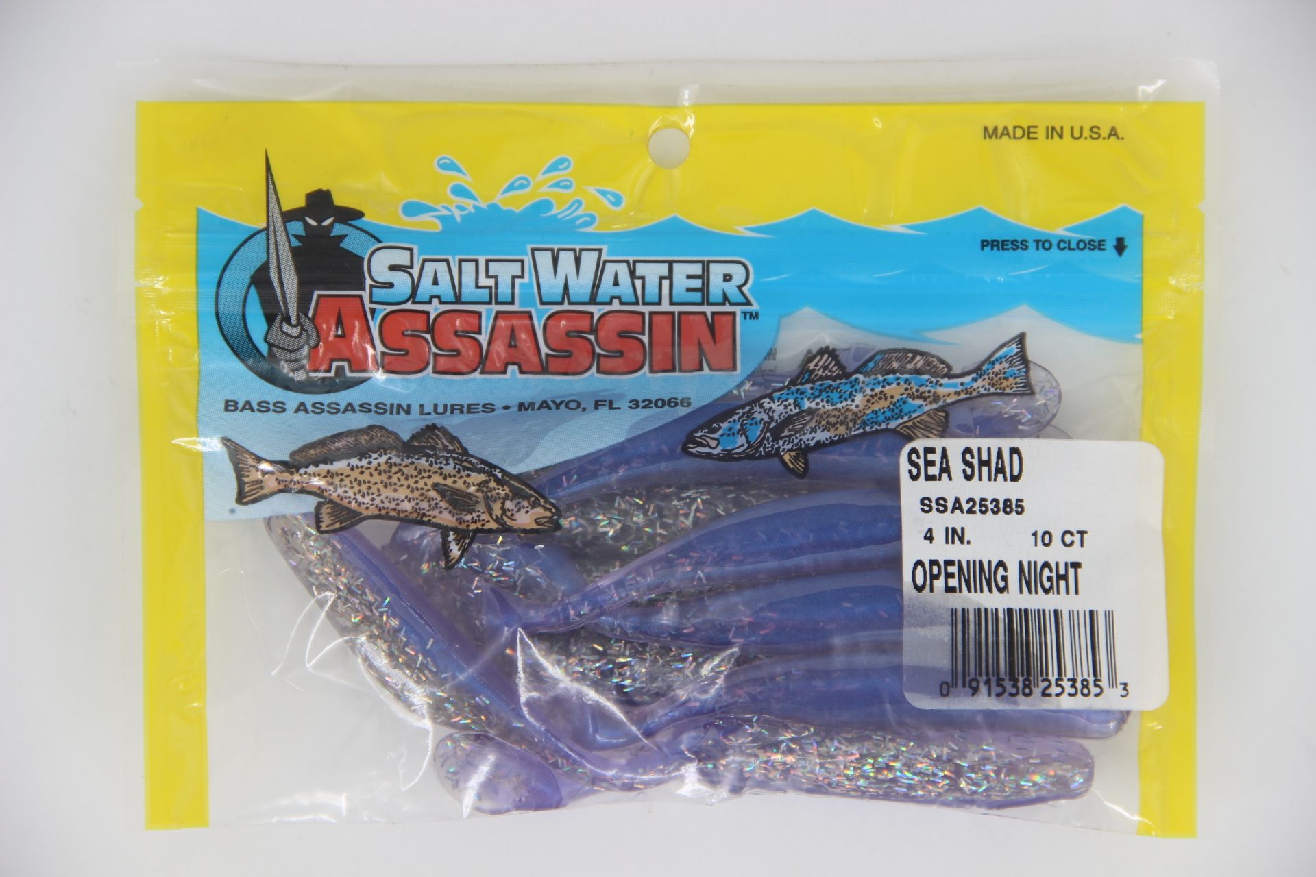 Силикон Bass Assassin Sea Shad 4 SSA25385 10см 10шт купить c доставкой ...