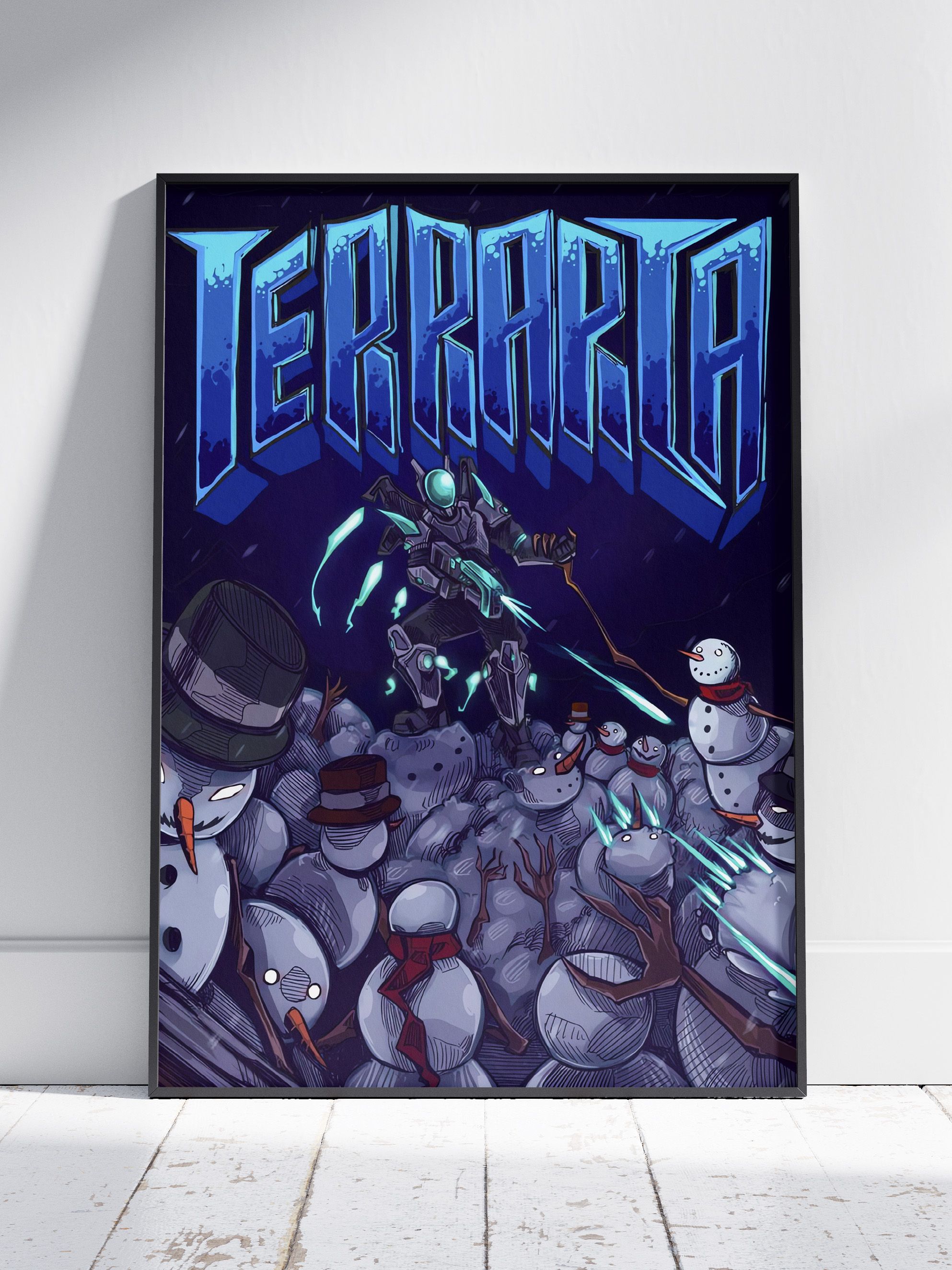 Постер HEAVEN POSTER Люди, Арт Terraria 4, 42 30 купить c доставкой на ...