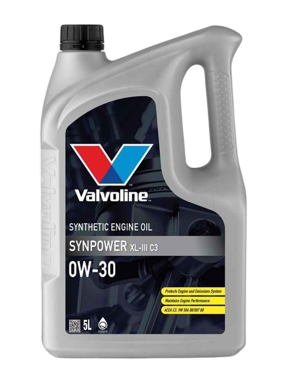 Масло моторное Valvoline SYNPOWER XL-III C3 0W-30 0W-30 Синтетическое 5 ...