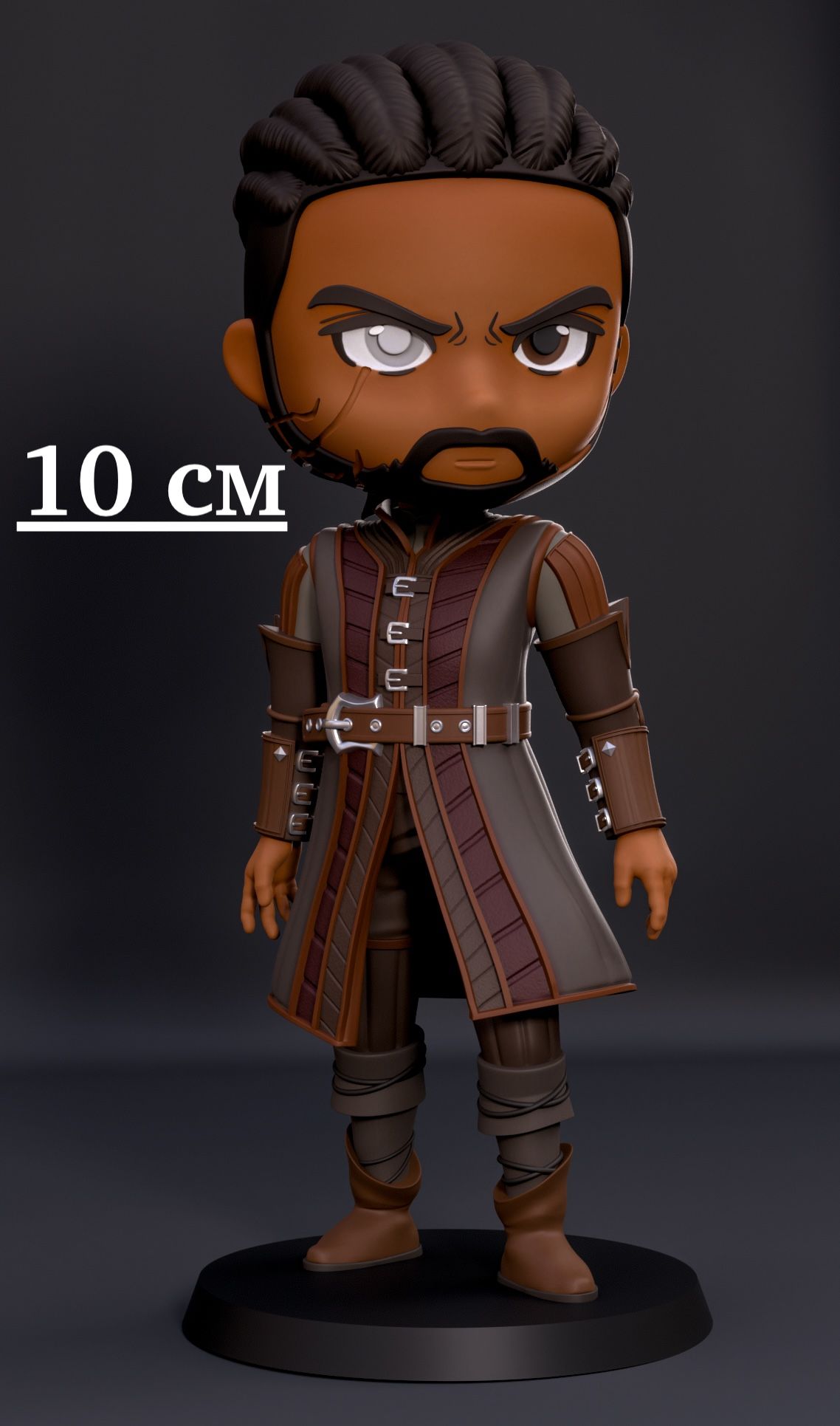 Коллекционная фигурка Уилл10 см из Baldur's gate 3. Раскрась сам ...