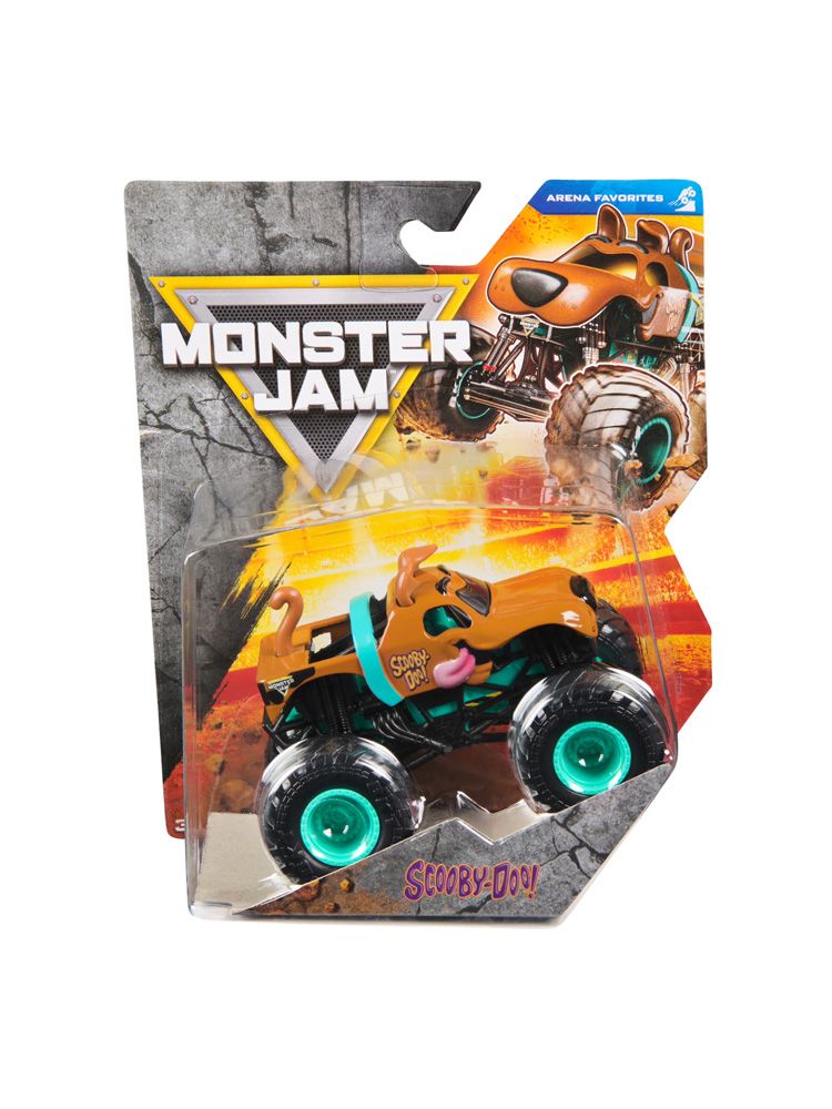 Машинка Monster Jam 1:64 Scooby-Doo Monster Truck, Die-Cast Vehicle ...
