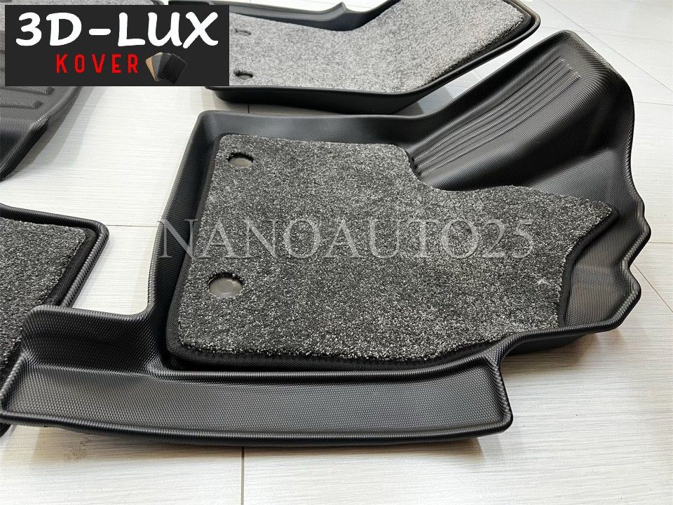 Коврики TPE 3D-LUX Toyota Land Cruiser 300 Правый руль Цвет Черный ...