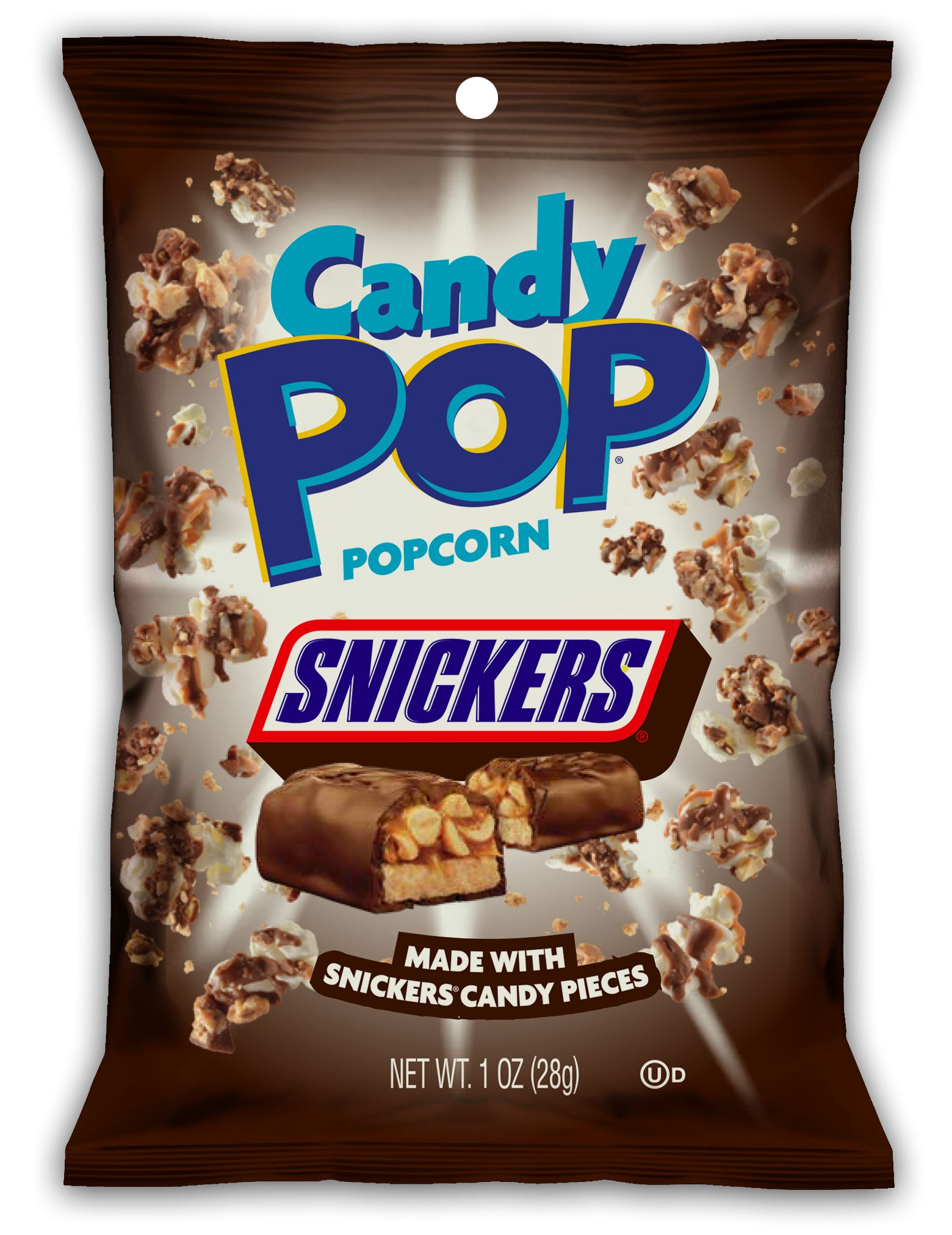 Candy Pop Snickers попкорн готовый, 28г х 9шт. купить на OZON по низкой ...
