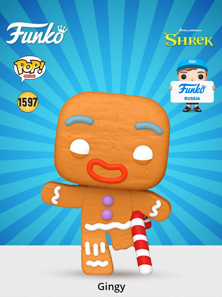 Фигурка Funko POP! Movies Shrek DW 30th Gingy (1597) 81174 купить на ...