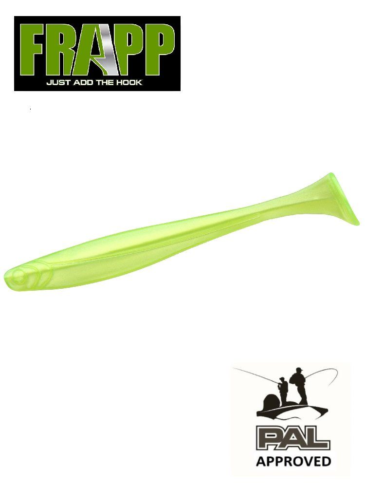 Приманка силиконовая Frapp Snatcher 7,9" цв. #21 (2шт) / Виброхвост ...