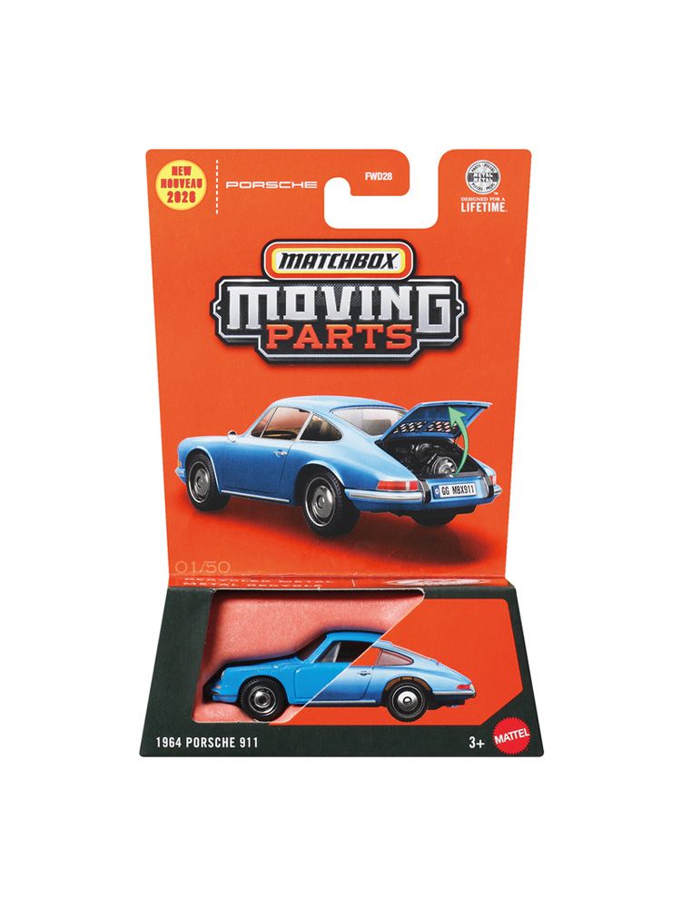 Машинка Matchbox 2026 FWD28 Moving Parts 1/64 Diecast Scale Model Car ...